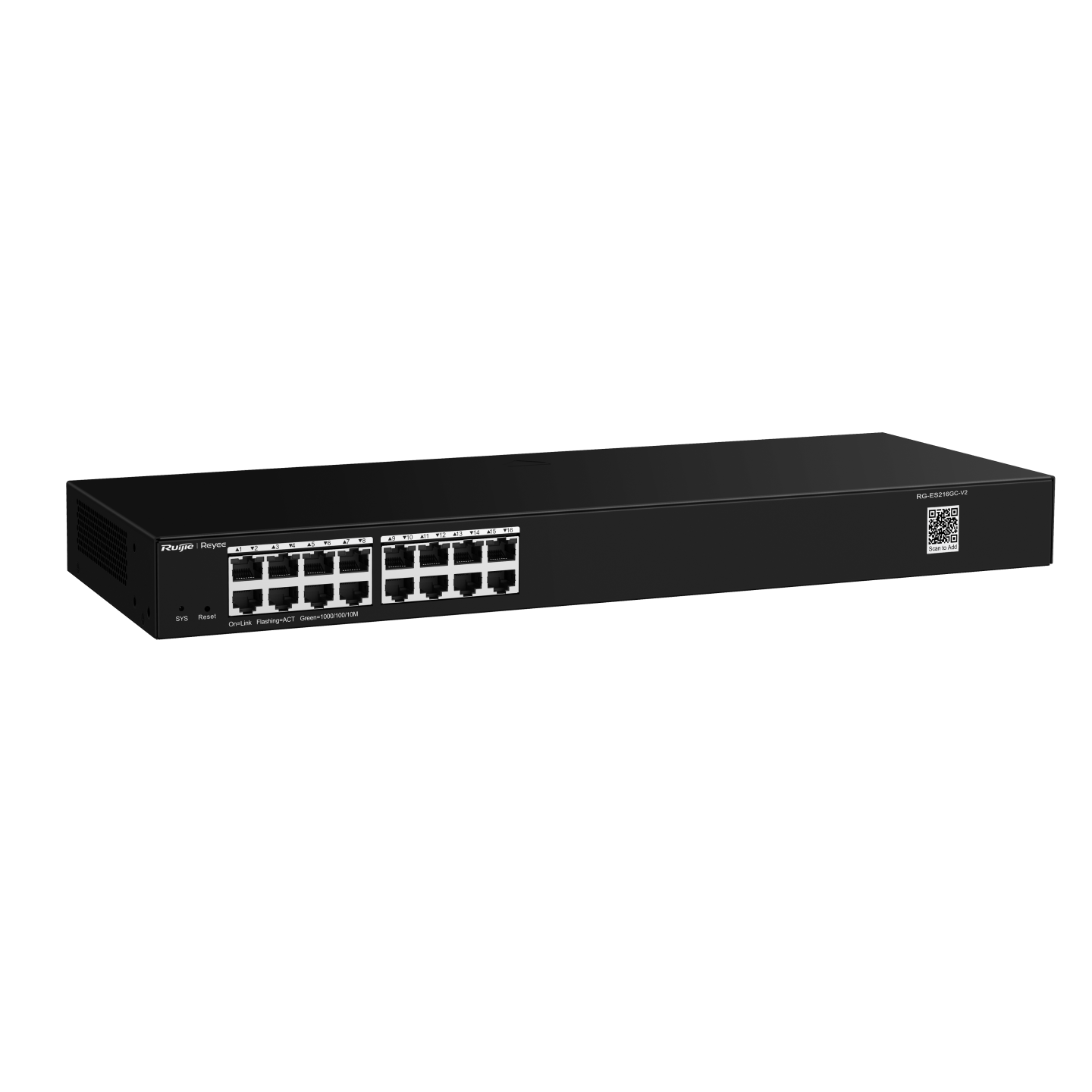 Ruijie Reyee – 16-Port Gigabit Smart Cloud Managed Non-PoE Switch ...