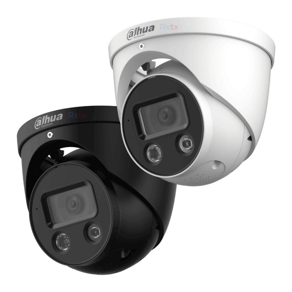 Dahua – 4MP Full-color Active Deterrence Fixed-focal Eyeball WizSense Network Camera - Pisctech